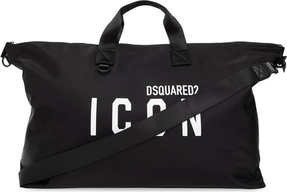 DSQUARED2 Logo-Printed Zipped Tote Bag - ShopStyle