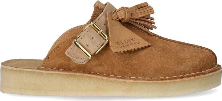 Clarks Trek Beige Clog - ShopStyle