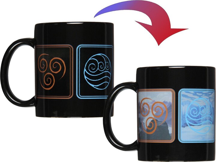 Seven Times Six Avatar The Last Airbender Nation Emblems Heat Reactive ...