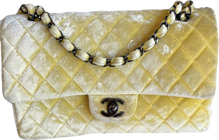 Chanel Timeless/Classique velvet crossbody bag - ShopStyle