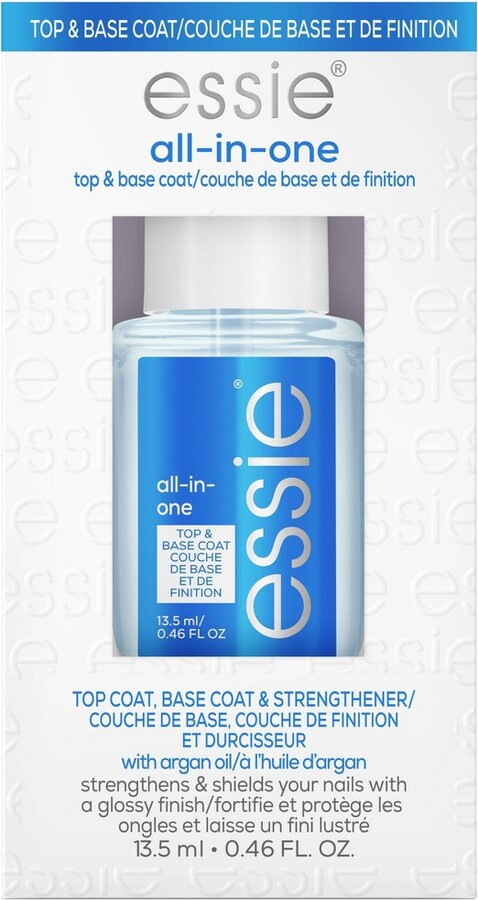Essie All In One Base Coat and Top Coat - 3-Way Glaze - 0.46 fl oz ...