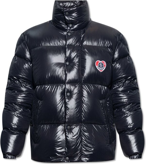 Moncler Misam Logo Patch Puffer Jacket - ShopStyle