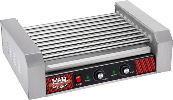 Great Northern Popcorn 9 Roller Hot Dog Machine Electric Countertop ...