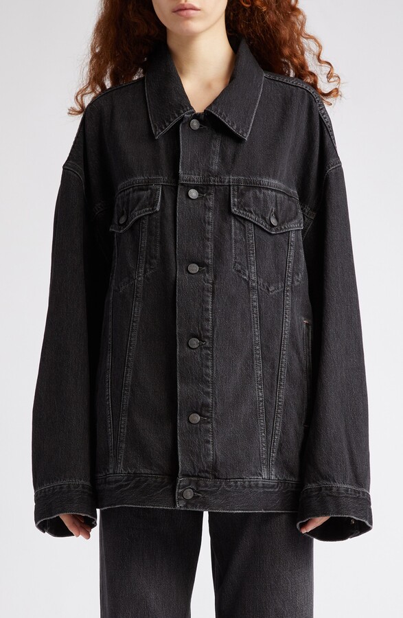 Acne Studios Morris Nonstretch Denim Trucker Jacket - ShopStyle