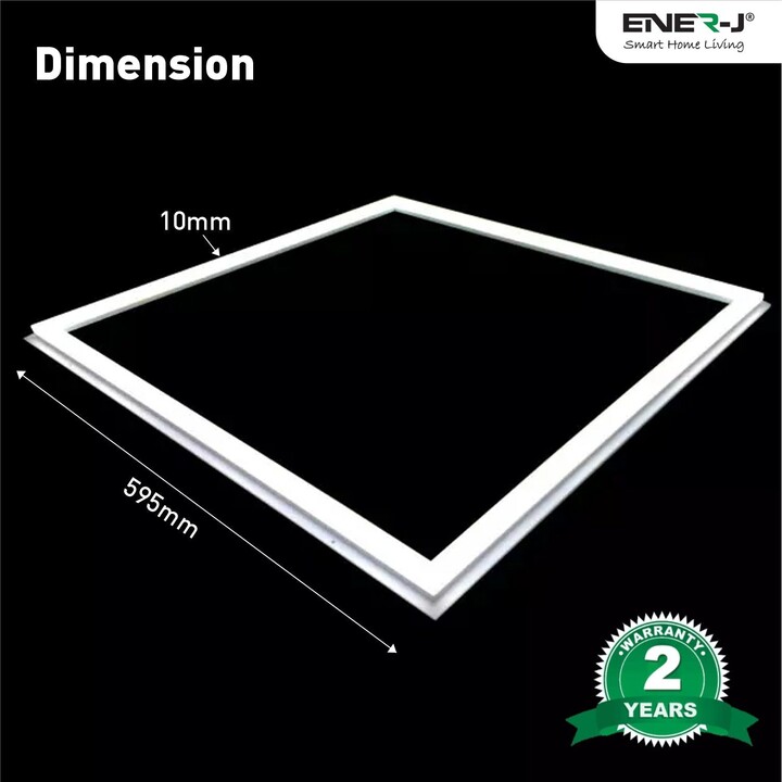 ENER-J LED Borderline Panel 60x60 40W 4000 Lumens, CCT Switchable ...