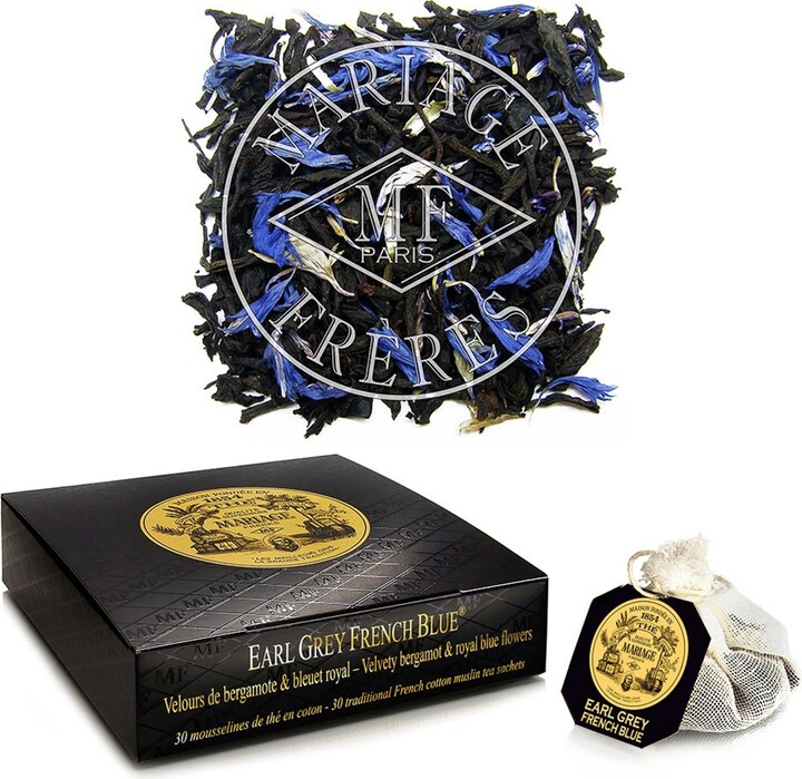 Mariage Freres Earl Grey French Blue Tea Bags - ShopStyle Food & Beverage