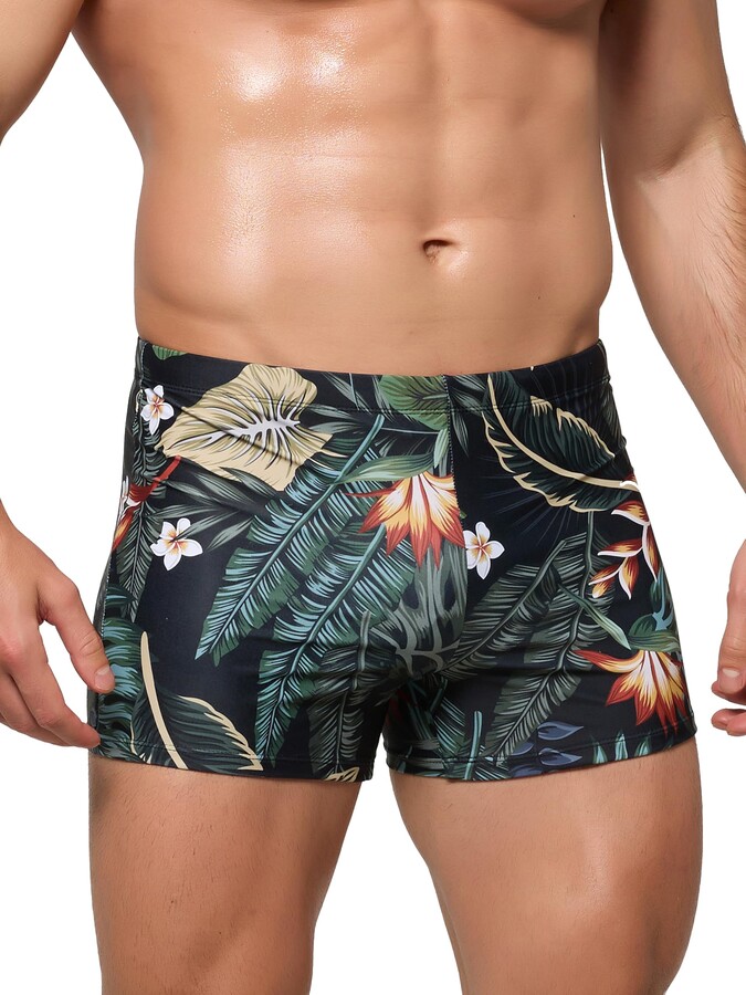 Arcweg Men's Swimming Trunks Shorts Sport Boxer Swimwear Boxers ...