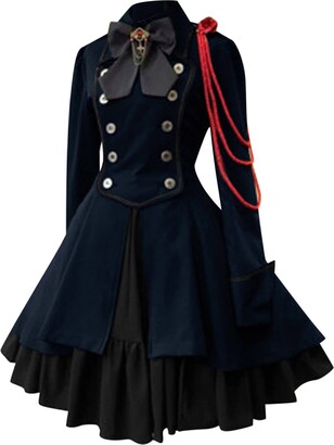 Masrin Medieval Lolita Court Dress Vintage Renaissance Evening Dress ...