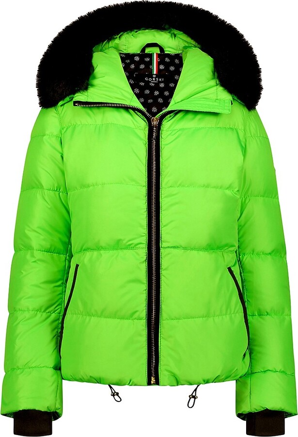 Gorski Apres-Ski Neon Jacket - ShopStyle Down & Puffer Coats