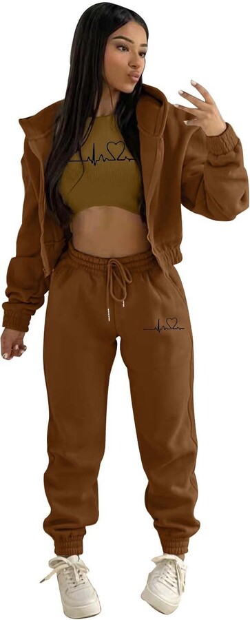 Generic 2024 New- Y9K Ladies' Warmth Adding Hoodie In Floral Print With ...