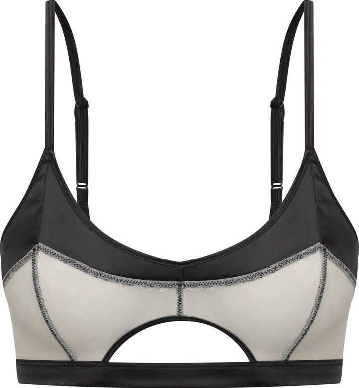 RAVEN+ROSE - West Light Half Moon Cut-Out Bra - ShopStyle