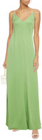 Emilia Wickstead Heberley hammered silk-satin maxi dress - ShopStyle