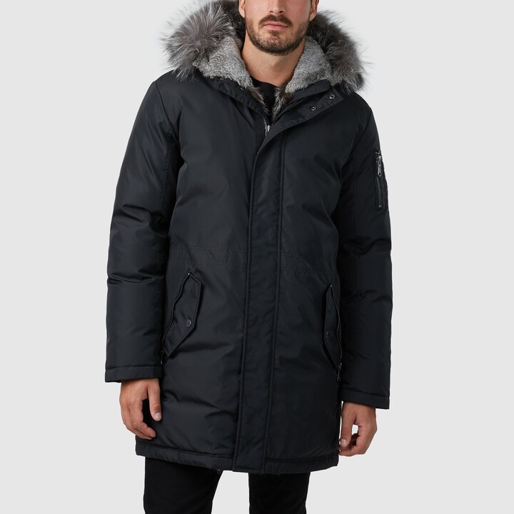 Pajar Men's Mick Luxury Parka with Rabb it Lined Split Hood - ShopStyle ...
