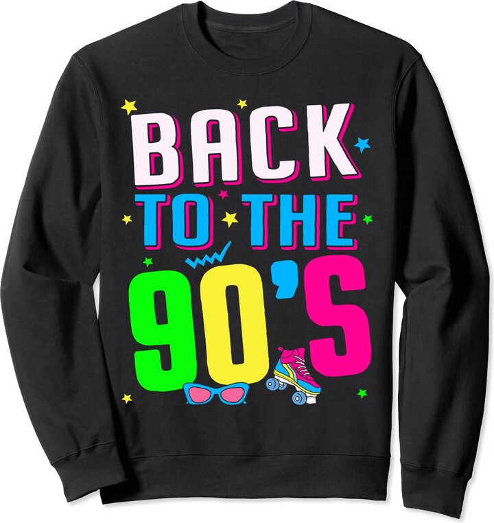 90's theme party Back to the 90's Vintage Sweatshirt - ShopStyle