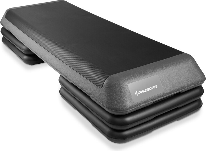 Philosophy Gym Aerobic Exercise Adjustable Step Platform, Health Club ...