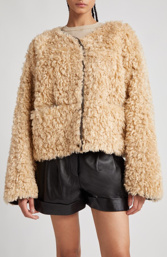 Stand Studio Charmaine Faux Shearling Jacket - ShopStyle