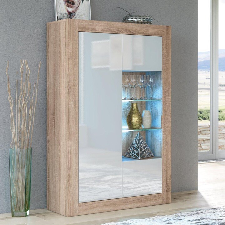 Creative Furniture Display Cabinet 140cm Sideboard Modern Display ...