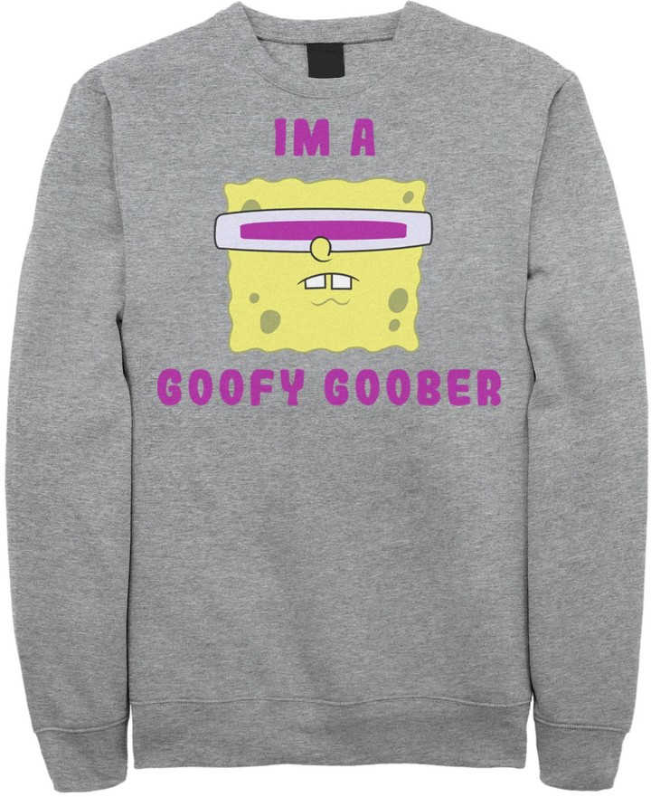 Nickelodeon Men's SpongeBob SquarePants I'm A Goofy Goober Portrait ...