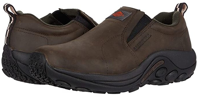 Merrell Work Jungle Moc Leather Slip Resistant - ShopStyle Shoes