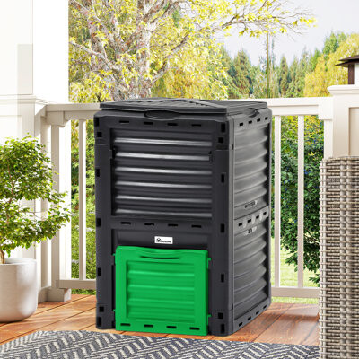 YITAHOME 80 Gal. Plastic Outdoor Stationary Composter - ShopStyle ...