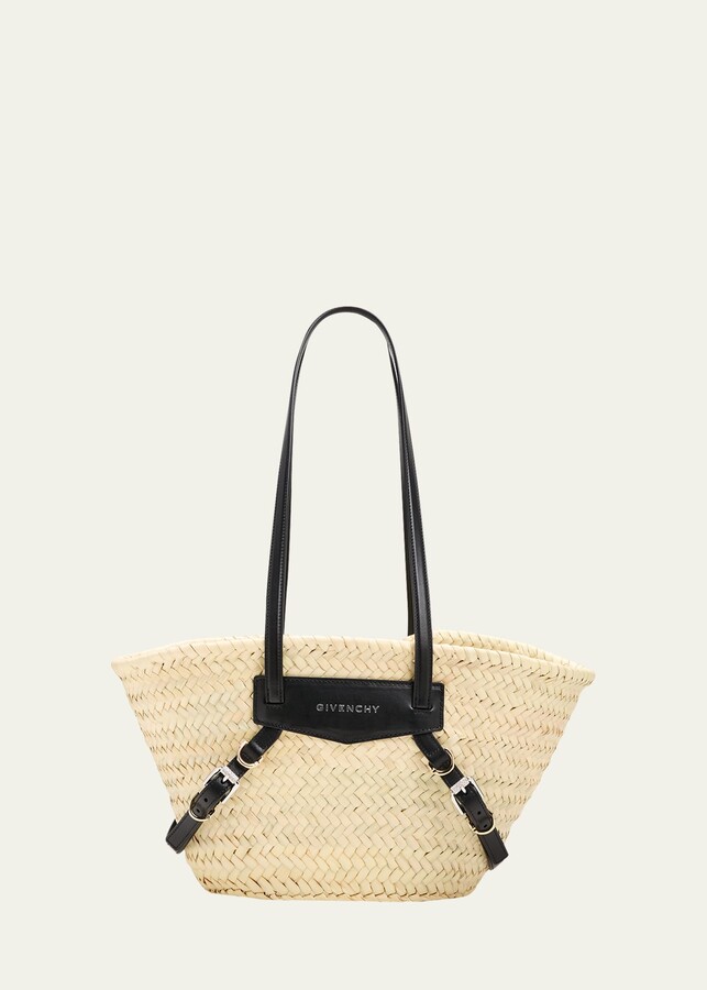 Givenchy Small Plage Voyou Raffia Basket Tote Bag - ShopStyle