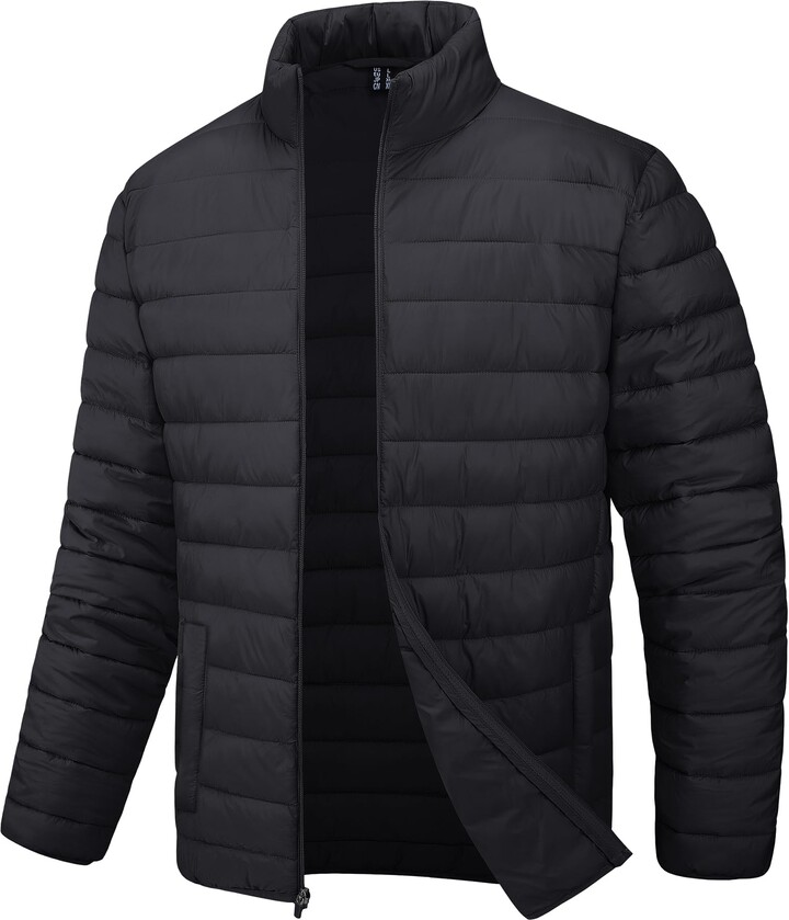 EKLENTSON Men's Jackets Ultra-Light Windbreaker Warm Winter Jackets ...