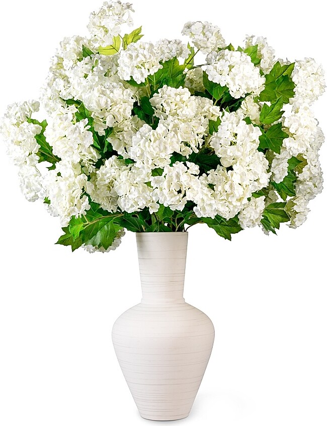 CocoBella Rhea RealTouch Hydrangea Arrangement - Snow - ShopStyle Artwork
