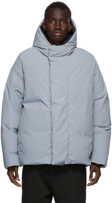 Oamc Blue Down Lithium Jacket - ShopStyle