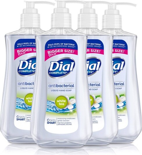 Dial Liquid Hand Soap White Tea - 11 fl oz/4pk - ShopStyle