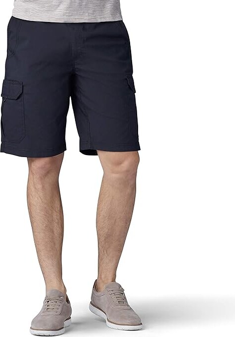 Lee Men's Extreme Motion Crossroad Cargo Short (Black) Men's Shorts ...