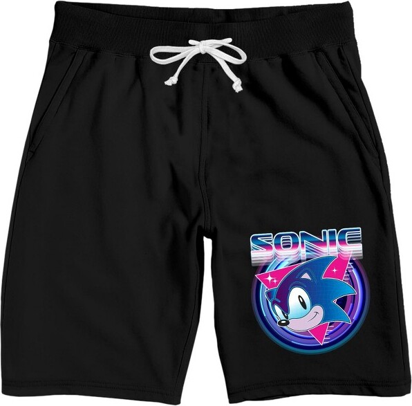 Sonic the Hedgehog Sonic in Action Men's Heather Gray Sleep Pants-Small ...