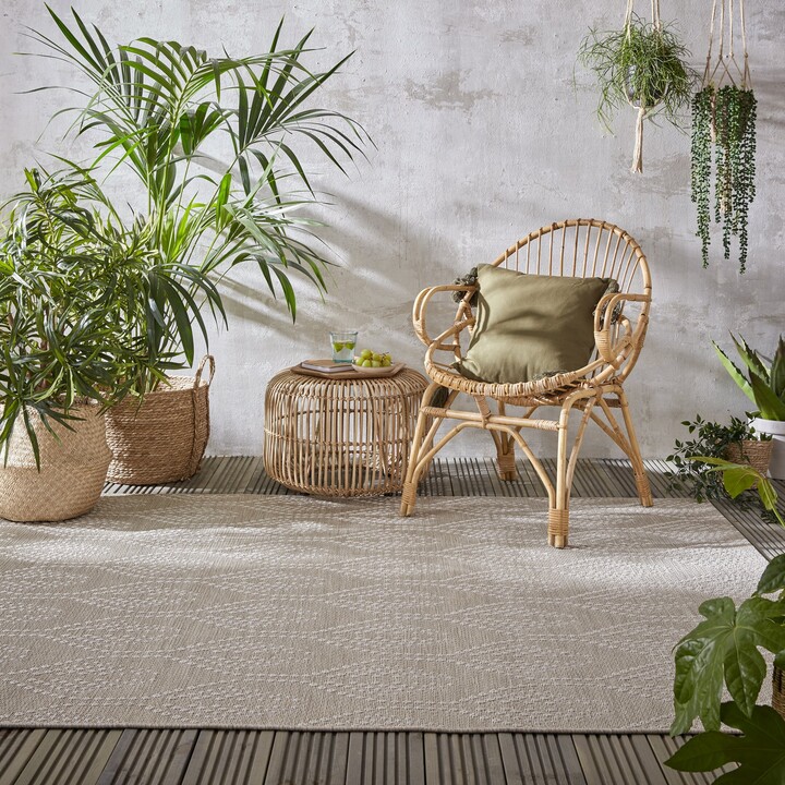 Dunelm Seed Natural Indoor Outdoor Rug Brown - ShopStyle