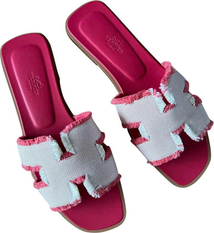Hermes Oran cloth sandal - ShopStyle