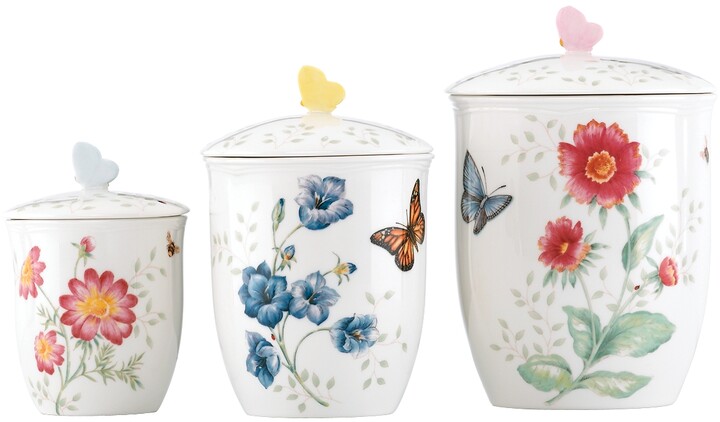Lenox Butterfly Meadow Set/3 Canisters, Created for Macy's - ShopStyle ...