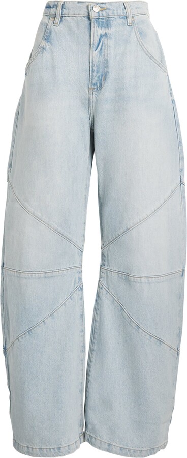 EB Denim Frederic Barrel-Leg Jeans - ShopStyle