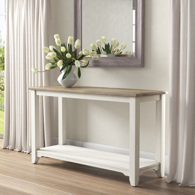 Lark Manor Chu 52'' Solid Wood Console Table - ShopStyle