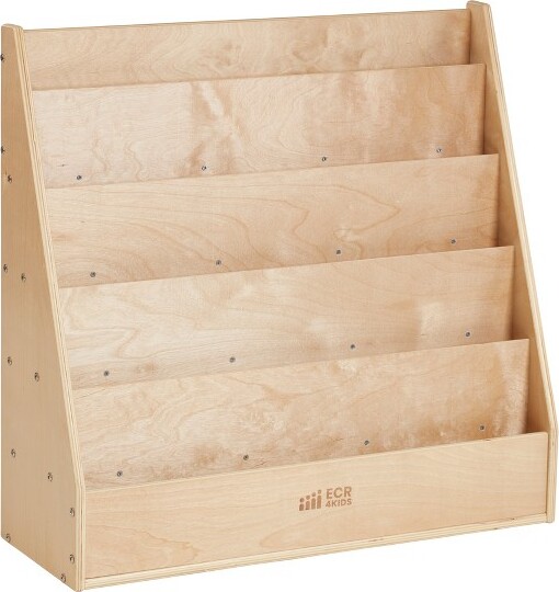 ECR4kids Streamline Single-Sided Book Display with Storage, Classroom ...