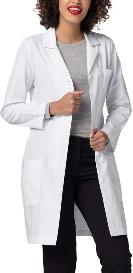 Adar Uniforms Adar Universal Lab Coat for Women - Slim-Cut Medical Lab ...