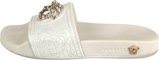 Versace Rubber Slides - ShopStyle