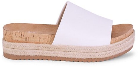 Charles David Bustle Espadrille Platform Slides - ShopStyle