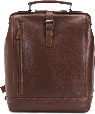 TJMAXX Leather Framed North South Backpack - ShopStyle