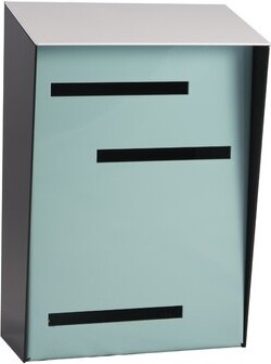 Modern Mailbox Vertical Wall Mounted Mailbox - ShopStyle Garden Decor