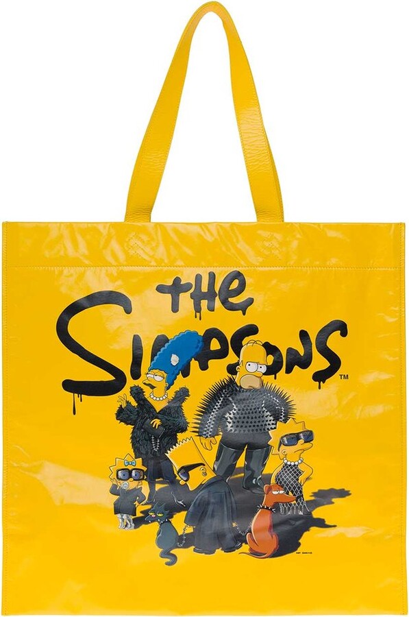 Balenciaga X The Simpsons M Shopper Medium Tote Bag - ShopStyle