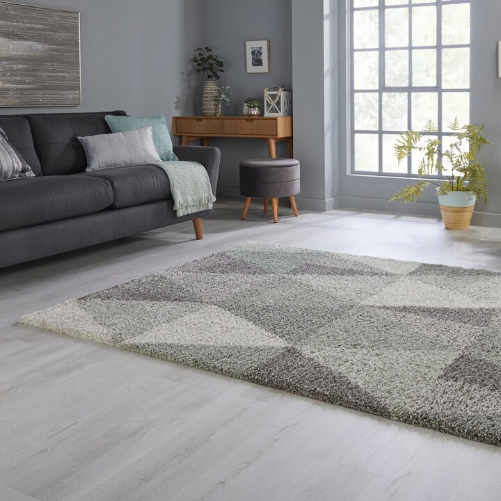 Dunelm Durban Berber Rug Durban Mint - ShopStyle