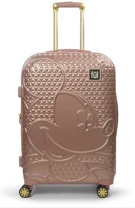Disney FUL Textured Mickey Mouse Hard Sided Rolling Luggage - ShopStyle