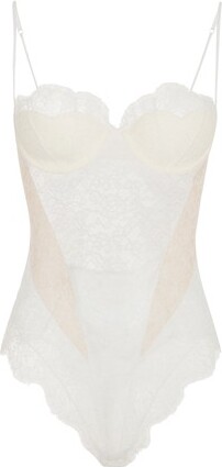 La Perla Bodysuit in lace - ShopStyle Shapewear