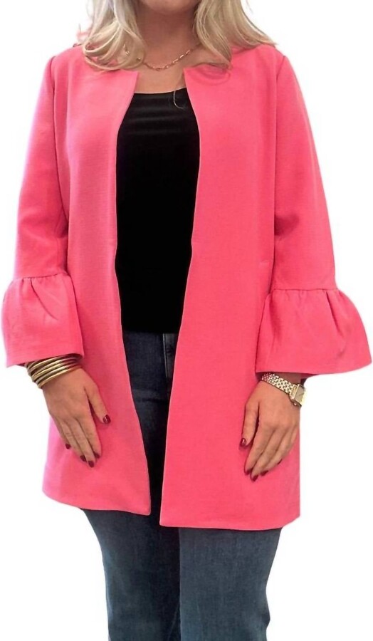 PATTY KIM Kelly Jacket In Neon Pink - ShopStyle