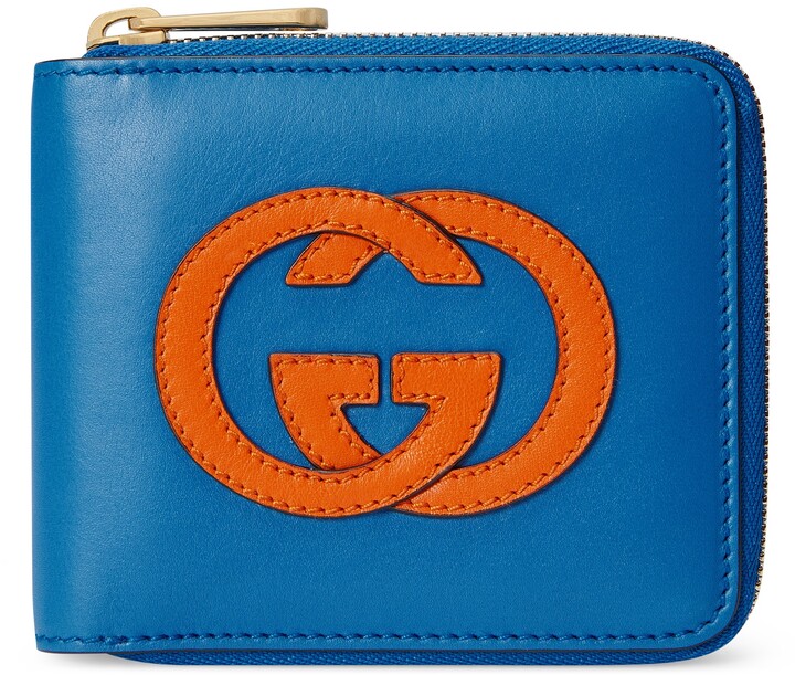 Gucci Interlocking G zip around wallet - ShopStyle