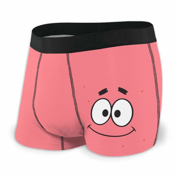 (Sponge-Bob)-Patrick-Star Men'S Boxer Briefs Short Yiriem Sports ...