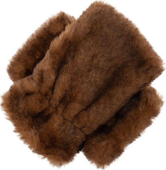 UGG Logo Patch Fingerless Gloves - ShopStyle